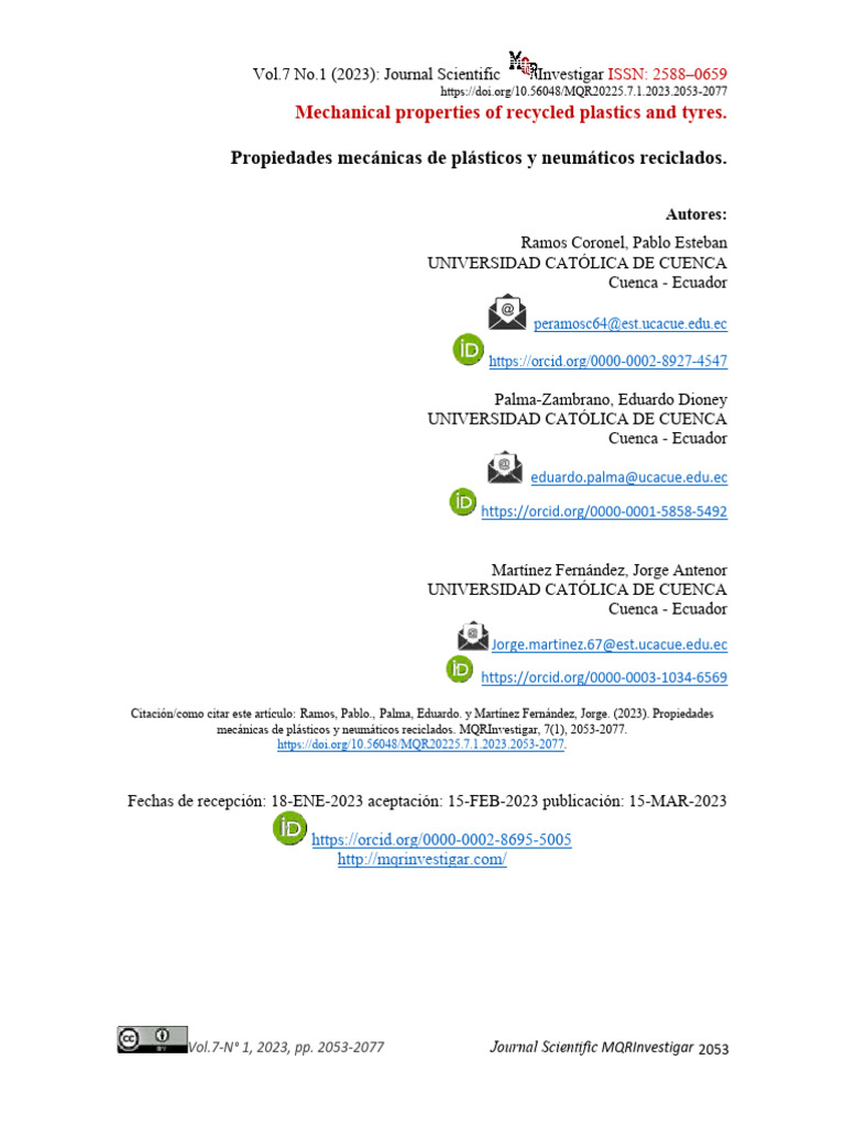 V 7 1 ART 2053-Comprimido | PDF | El plastico | Viga (Estructura)