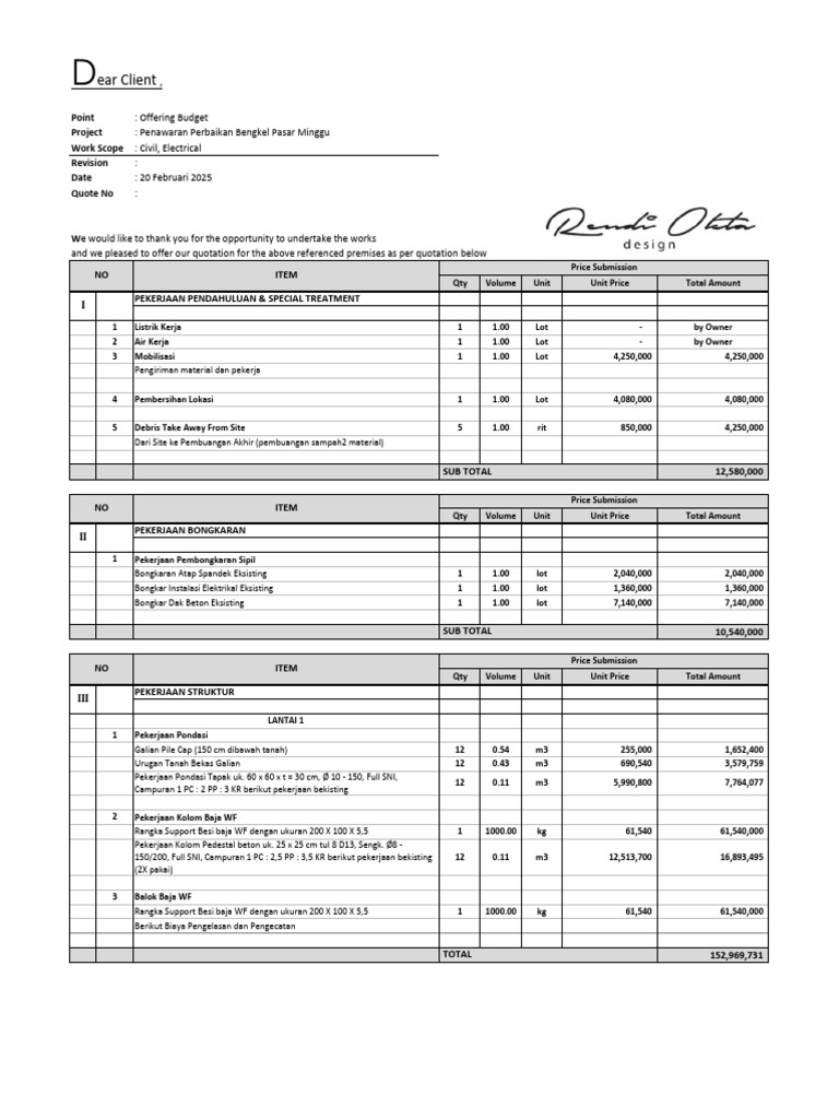 Rab - Bengkel Pasar Minggu - 20 02 2025 | PDF