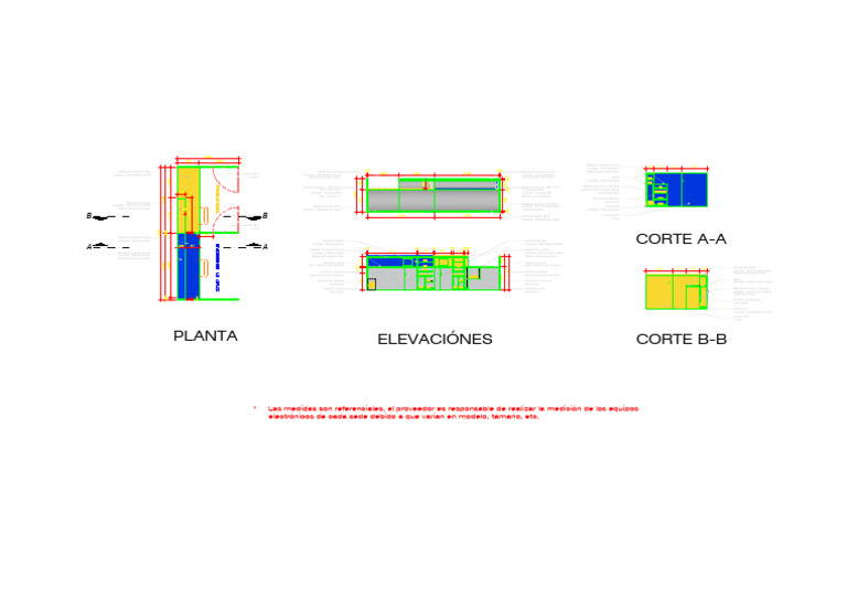 DETALLE MUEBLE COUNTER-Model | PDF