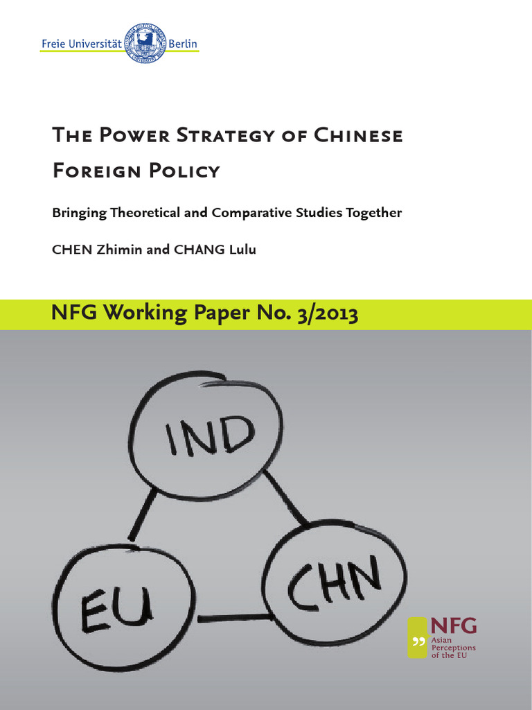Chinese Foreign Policy Power Strategy | PDF | Soft Power | Power ...