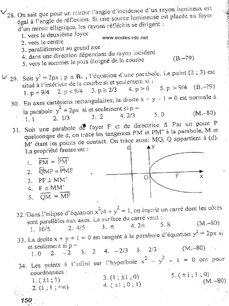 Math Exercices p150 | PDF