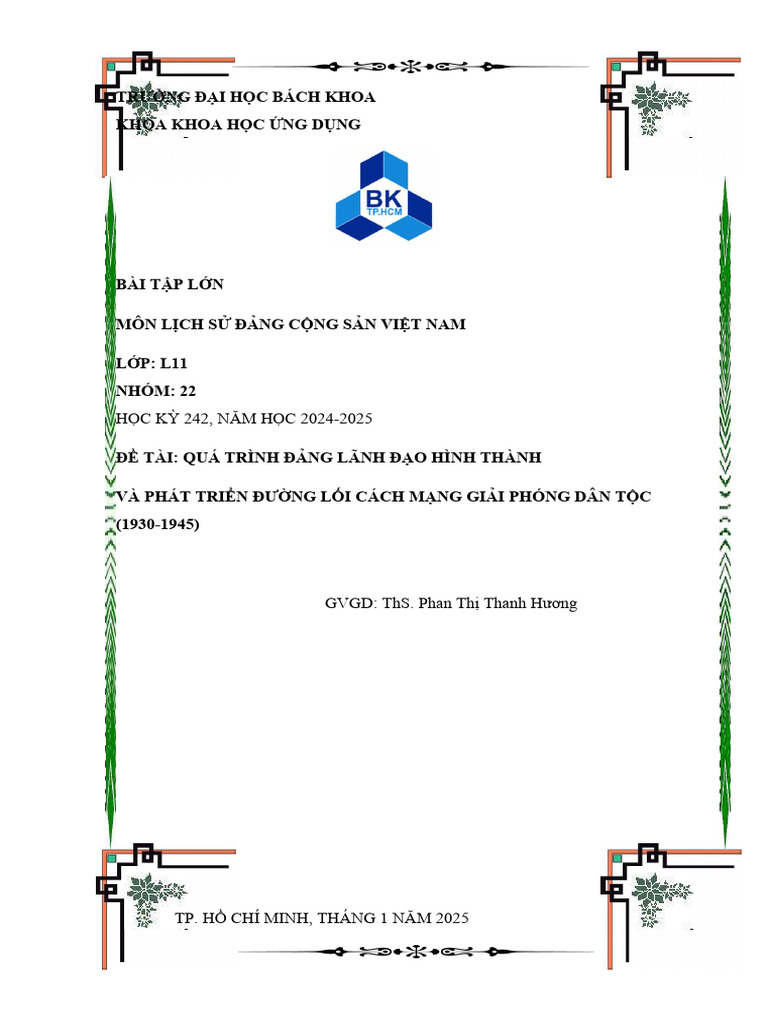 BTL Nhóm 22 - L P L11 | PDF