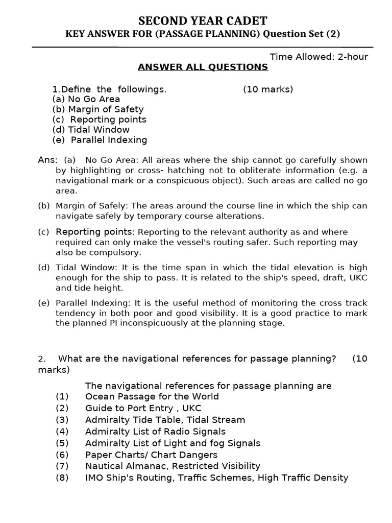 Passage Planning for Navigators | PDF | Navigator | Navigation