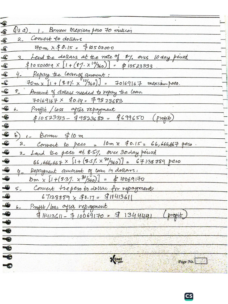 IFM Assignment 2 | PDF