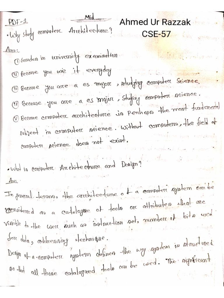 Cse-3117 Cad (Mid+Final) Note | PDF