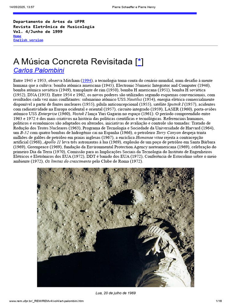 A Música Concreta Revisitada | PDF