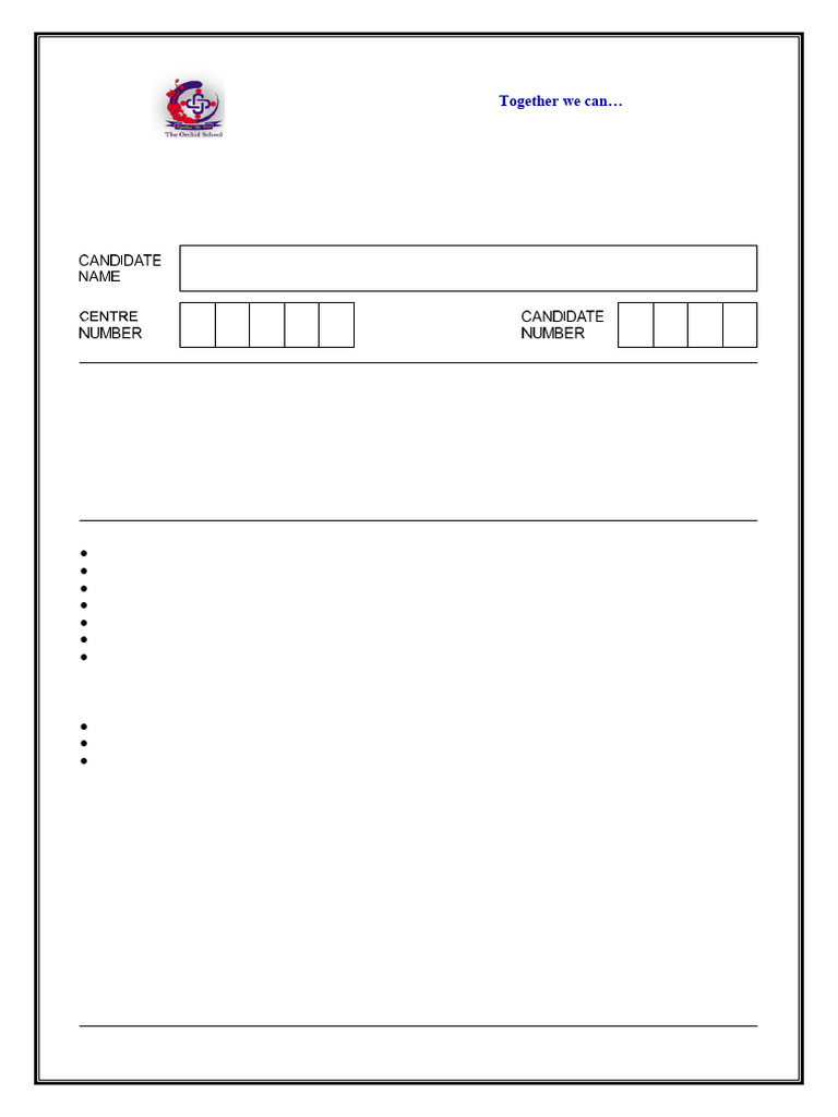 Paper 1 (Reading) Grade 10 | PDF