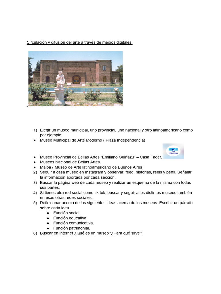 Arte y Museos en la Era Digital | PDF