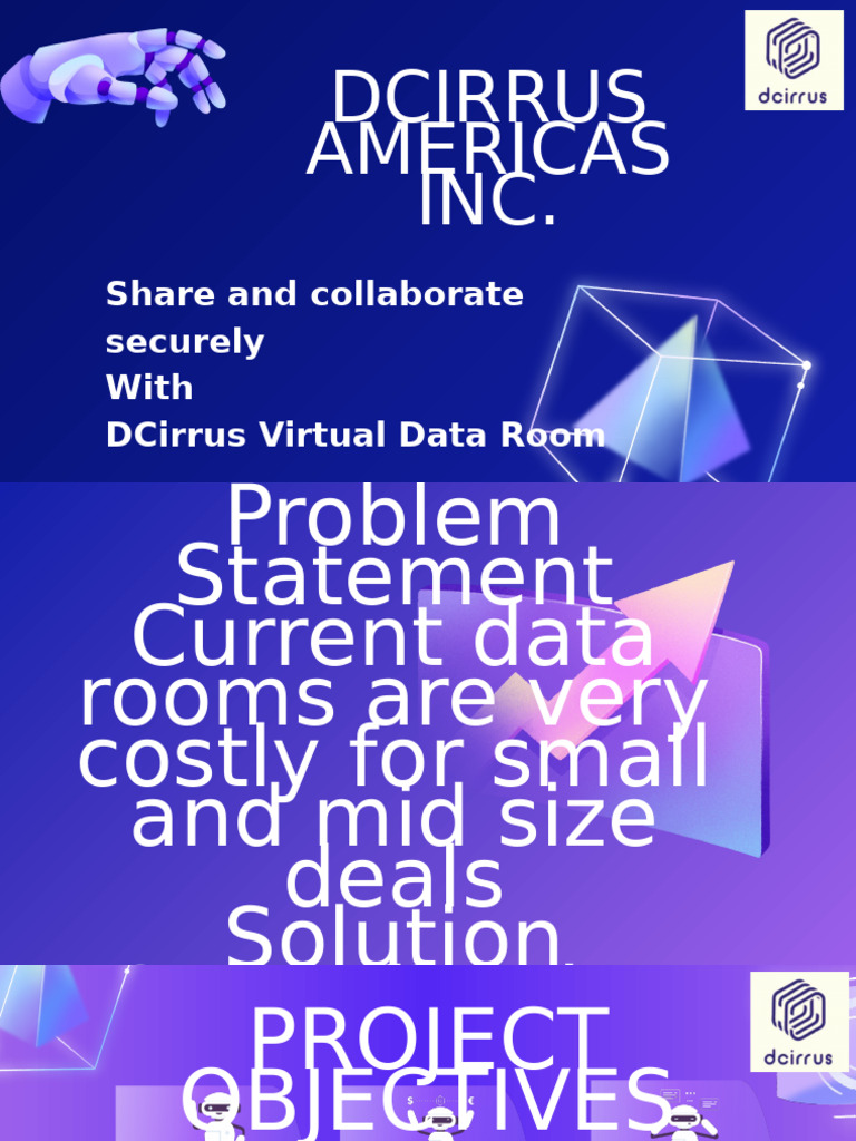 DCirrus Cloud Computing Services | PDF | Cloud Computing | Mergers And Acquisitions