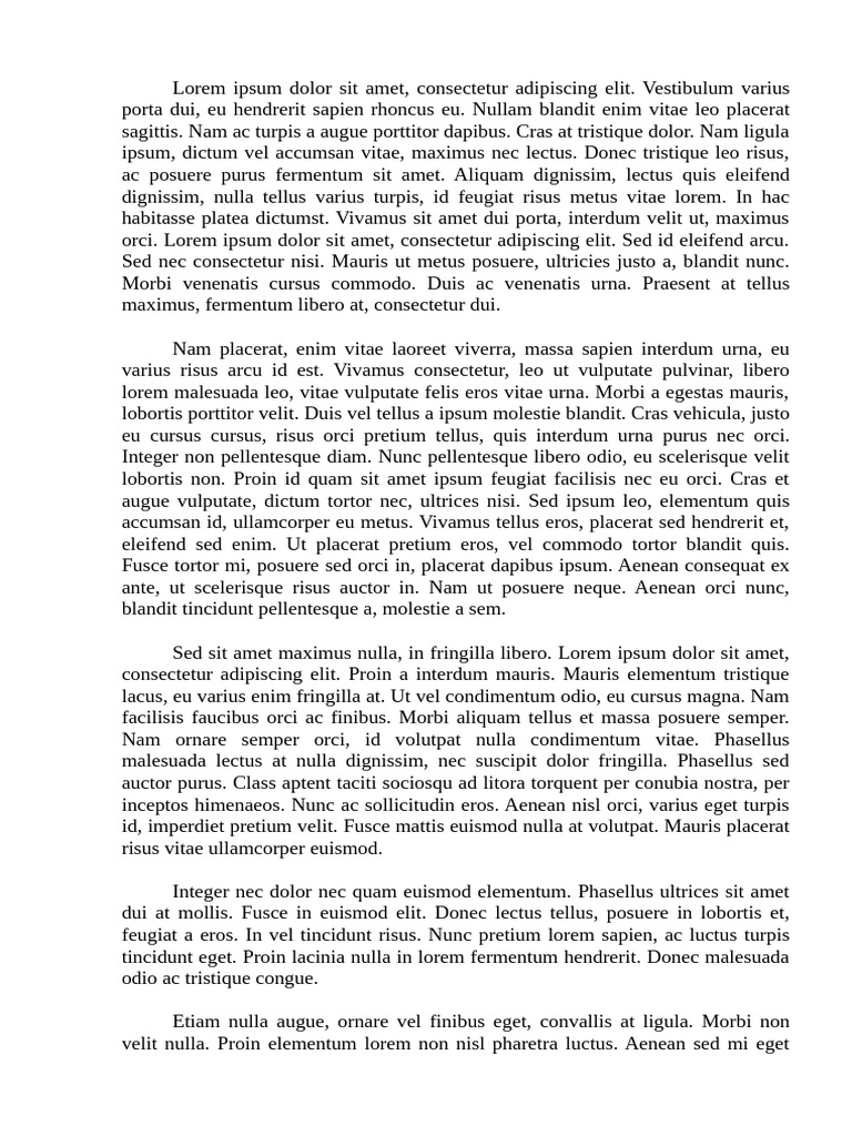 Lorem Ipsum Dolor Sit Amet | PDF