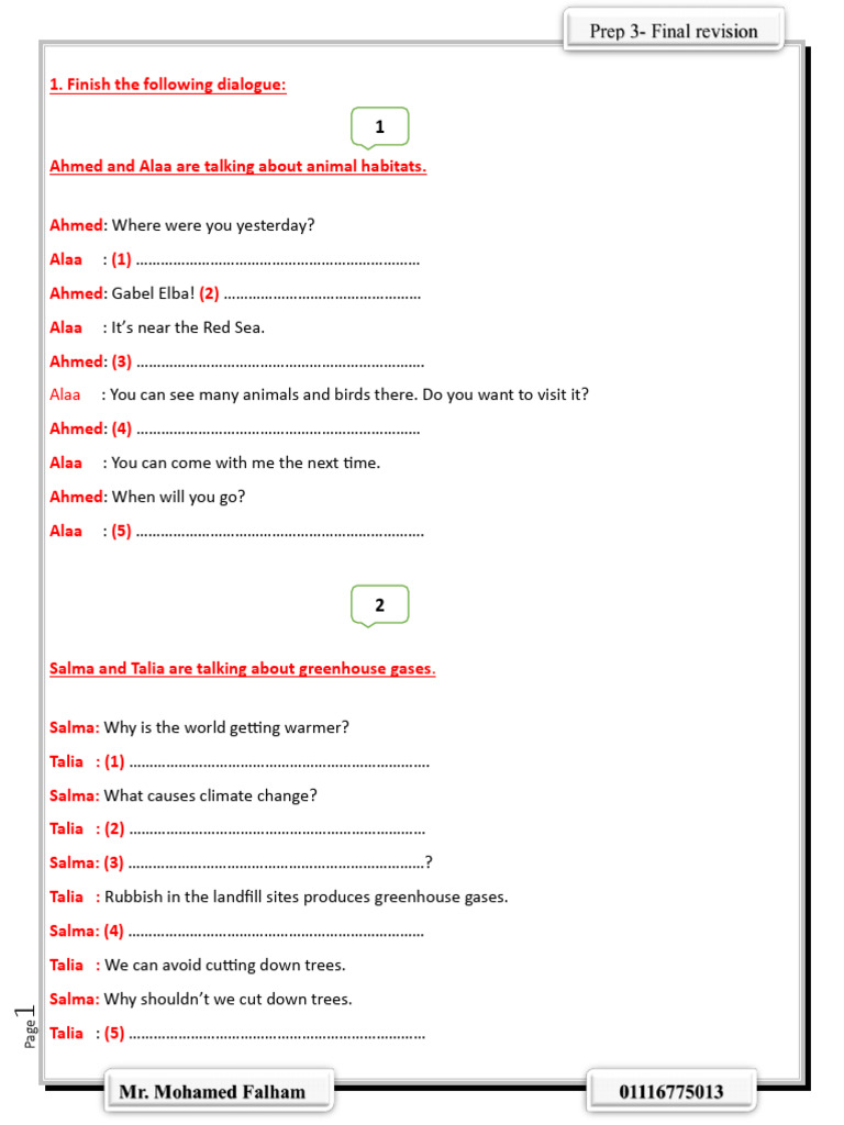 Prep 3 Final Term 2 | PDF | Recycling | Sun