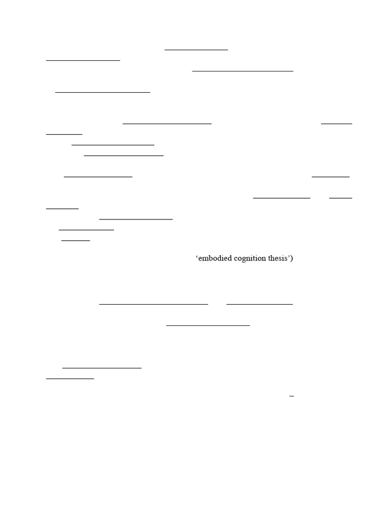 Final Cognitive Linguistics | PDF | Semantics | Embodied Cognition