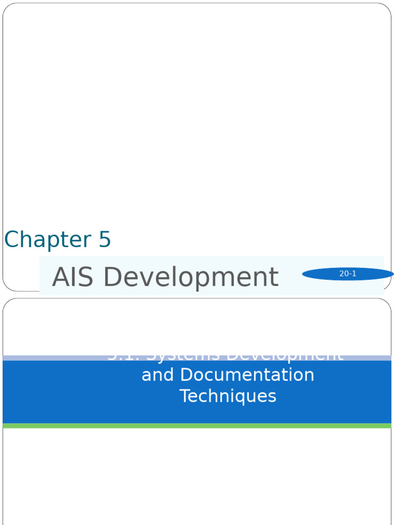Chapter 5 AIS Development Process | PDF | Net Present Value | Internal Rate Of Return