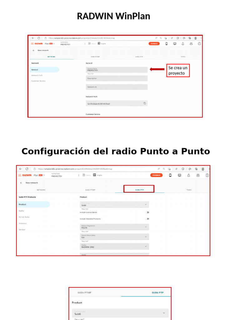 Manual RADWIN WinPlan | PDF