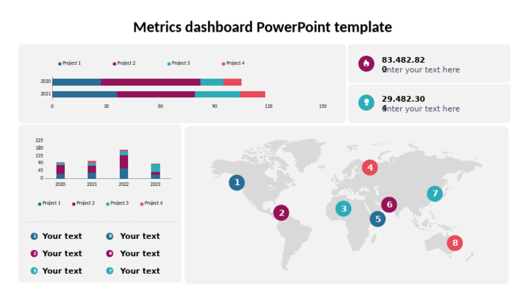 478522-Metrics Dashboard Powerpoint Template | PDF