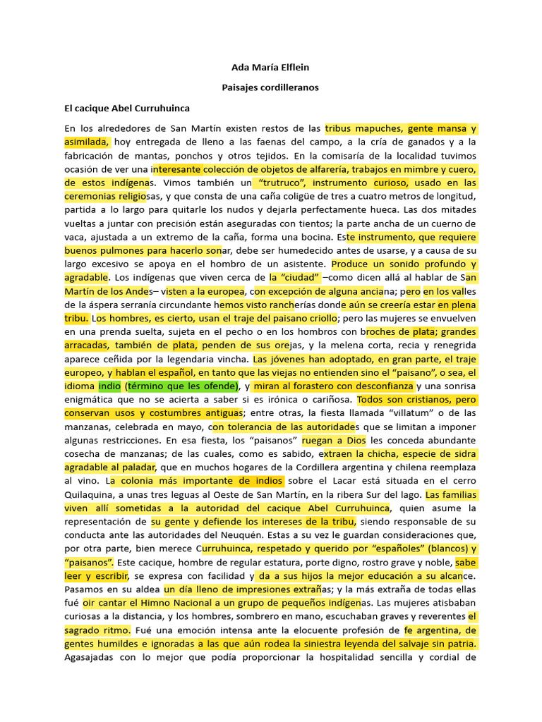 Ada Maria Elflein - Seleccion | PDF