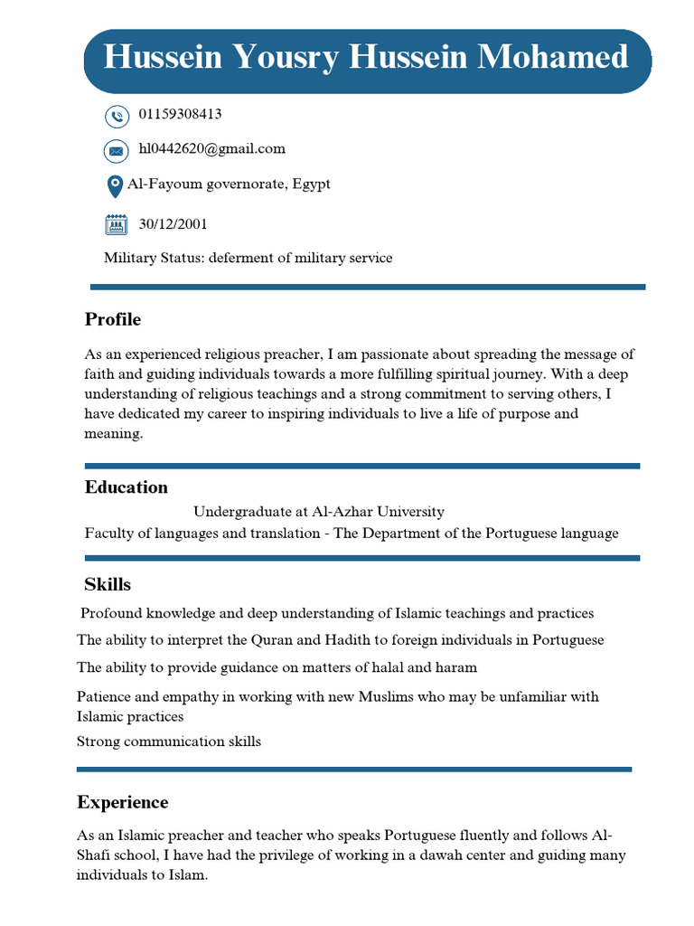 Hussien Yousry Hussien | PDF