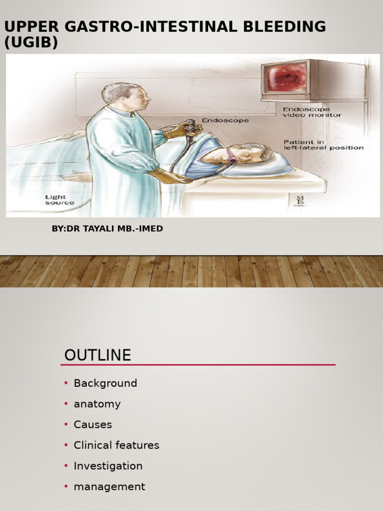 Upper Gastro-Intestinal Bleeding (Ugib) | PDF | Esophagus | Stomach