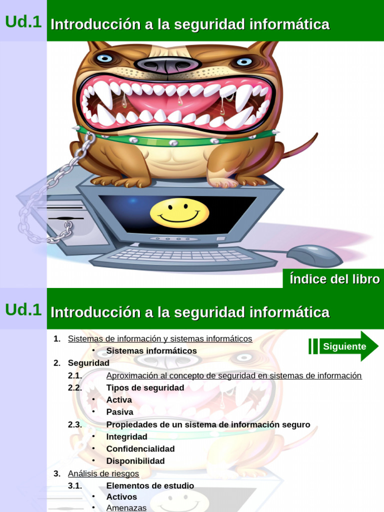 Ud 1 Seguridad Inform Tica | PDF | La seguridad informática | Seguridad