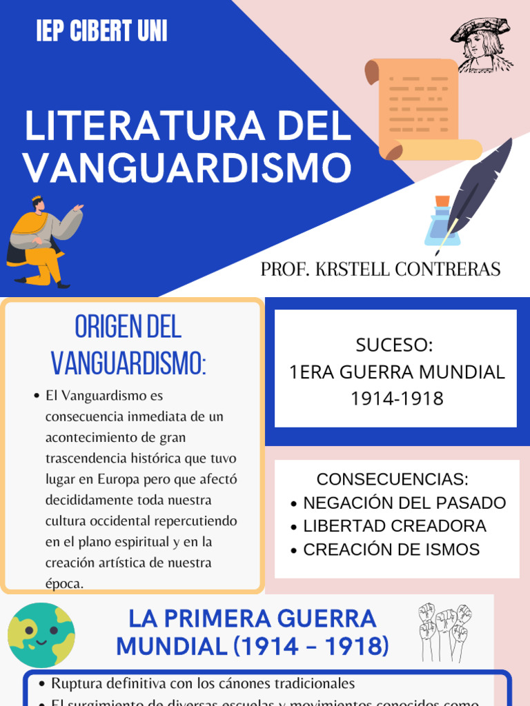 Literatura Del Vanguardismo | PDF | Vanguardia | Las artes