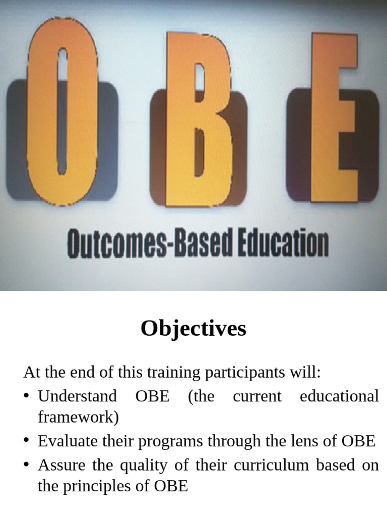 Understanding Outcomes-Based Education | PDF | Learning | Curriculum