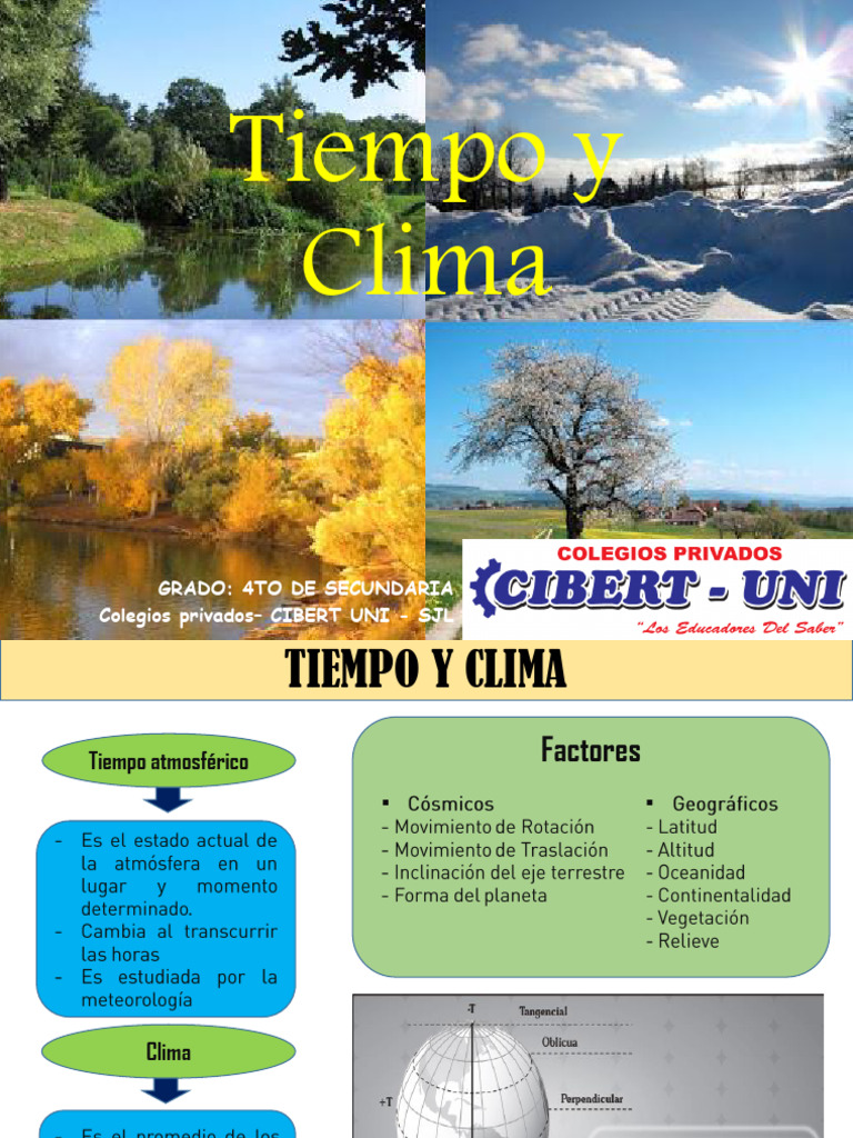 Elementos del Tiempo y Clima | PDF