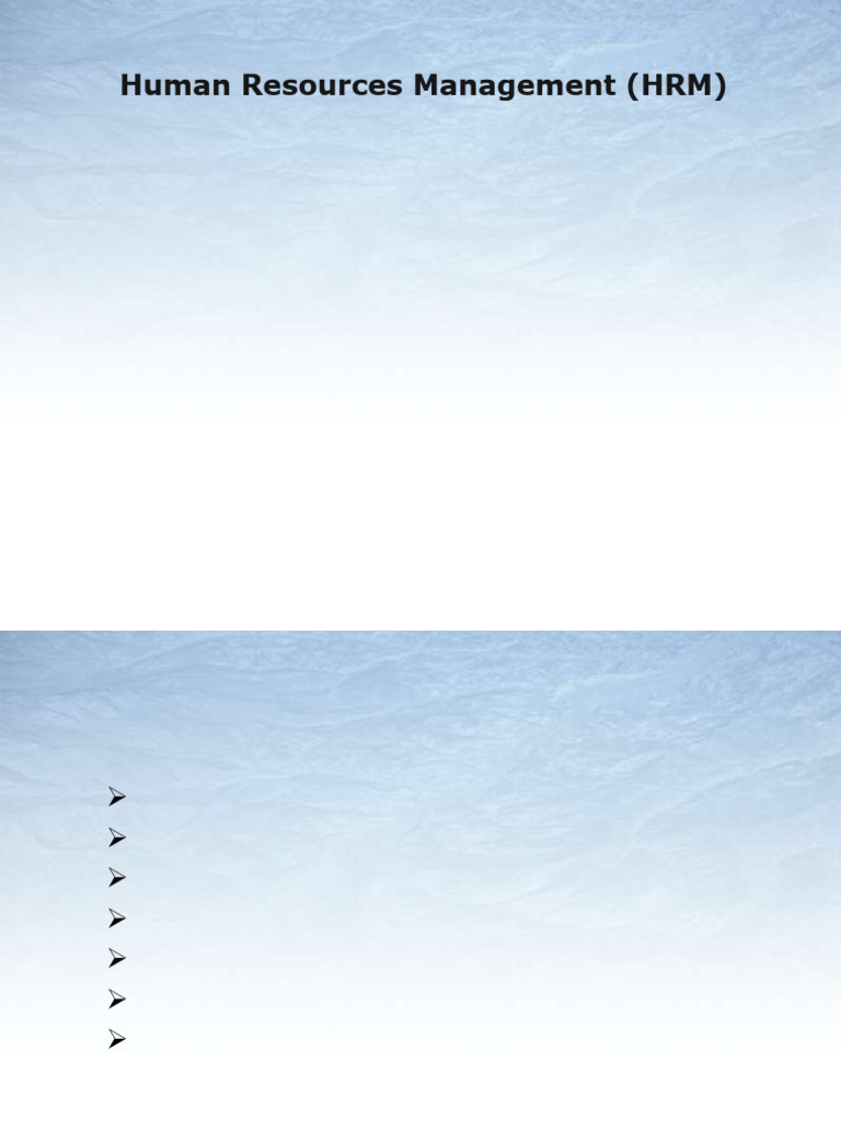 Week03 Recruitment HRM | PDF | Recruitment | Labour Economics