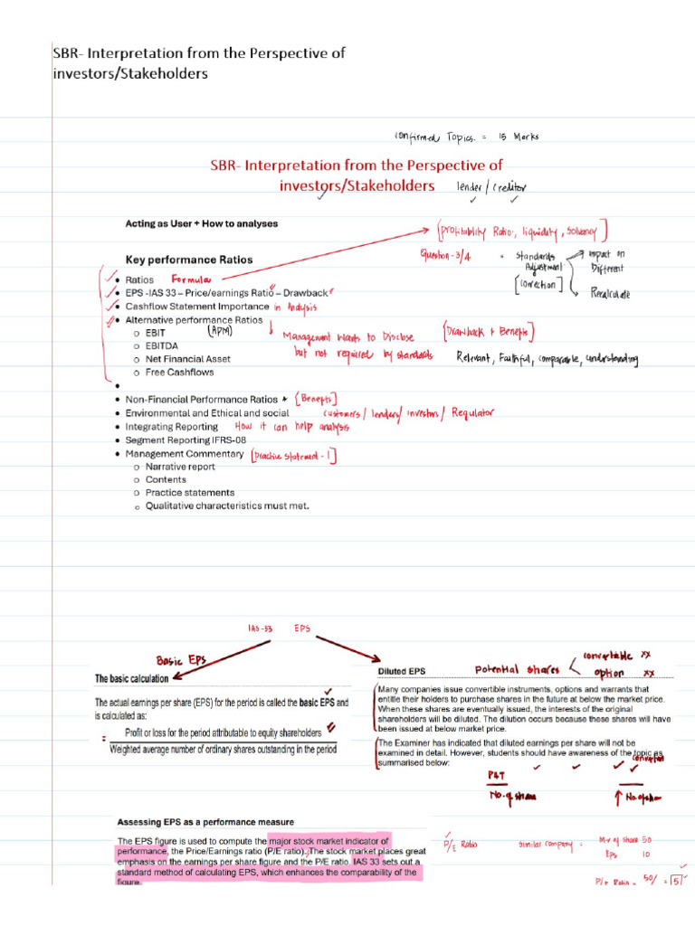 Interpretation SBR | PDF