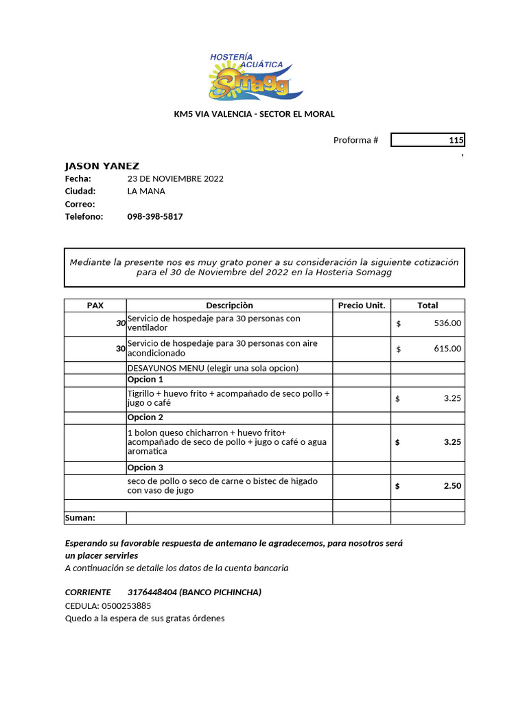 Yanez Utc | PDF | Cocina occidental | Productos animales