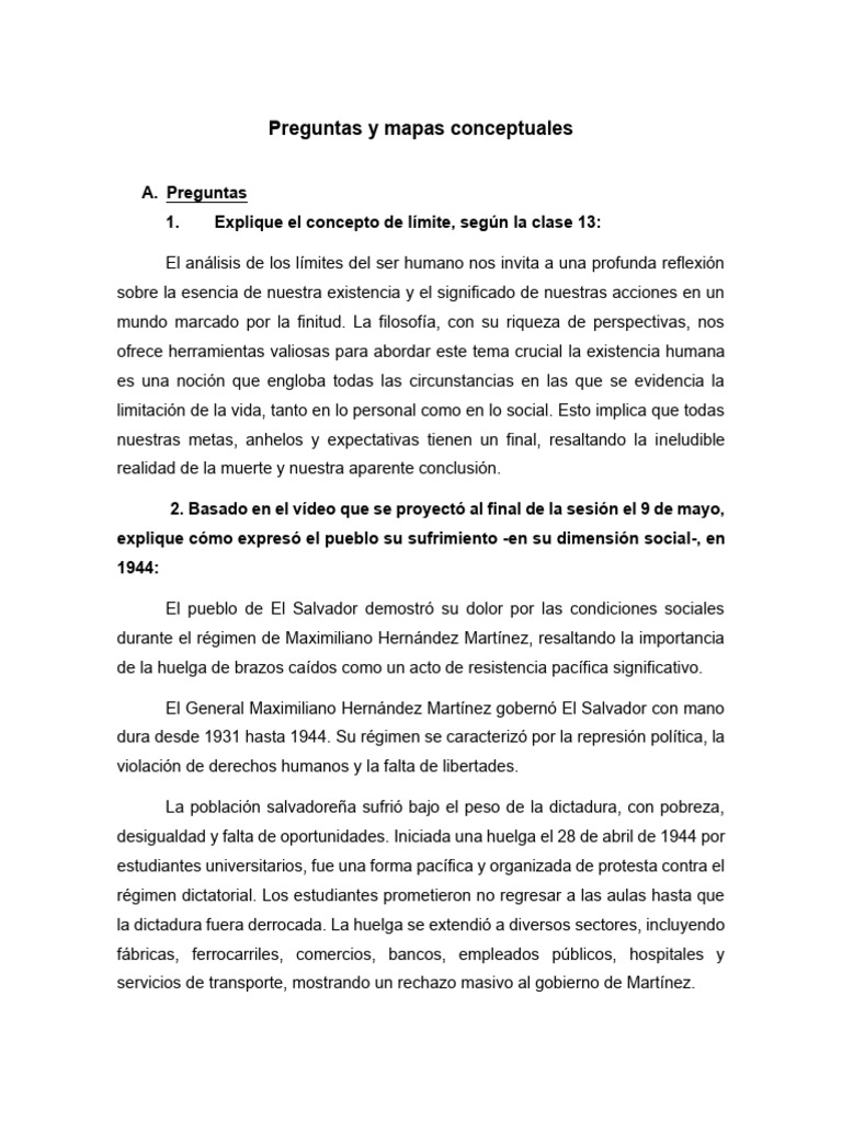 Preguntas y Mapas Conceptuales | PDF | Residuos | Violencia
