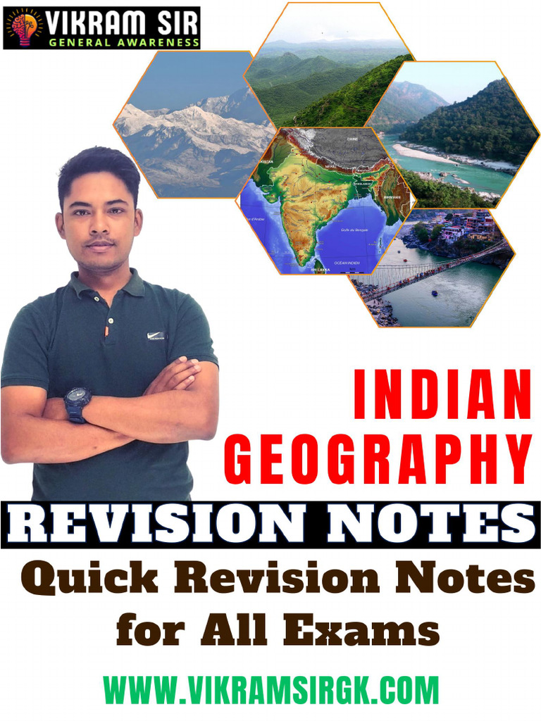 Indian Geography Overview and Key Facts | PDF | Himalayas | Indus River