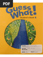 Guess What 4 - Pupil's Book | PDF