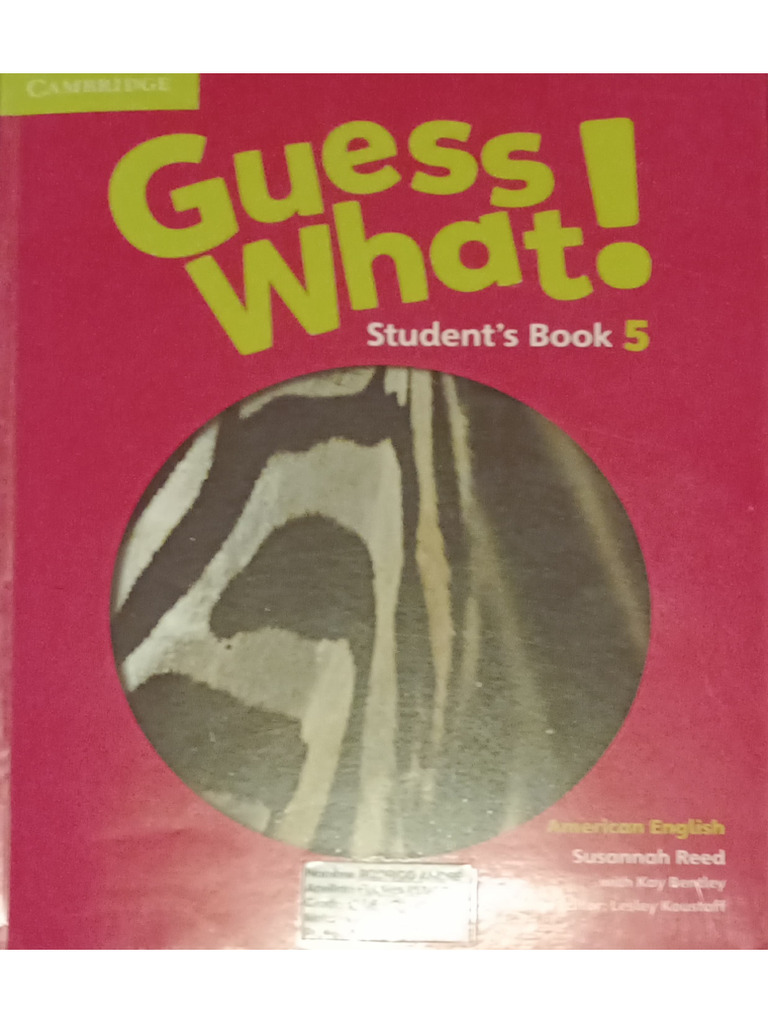 Guess What! Student's Book 5 | PDF