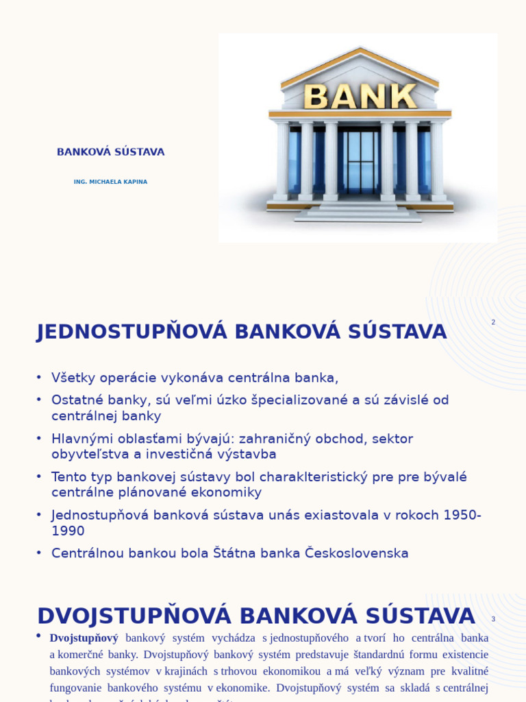 Banková Sústava | PDF