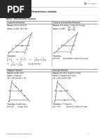 Mrs Angler Maths Paper2 Cheat Sheet | PDF