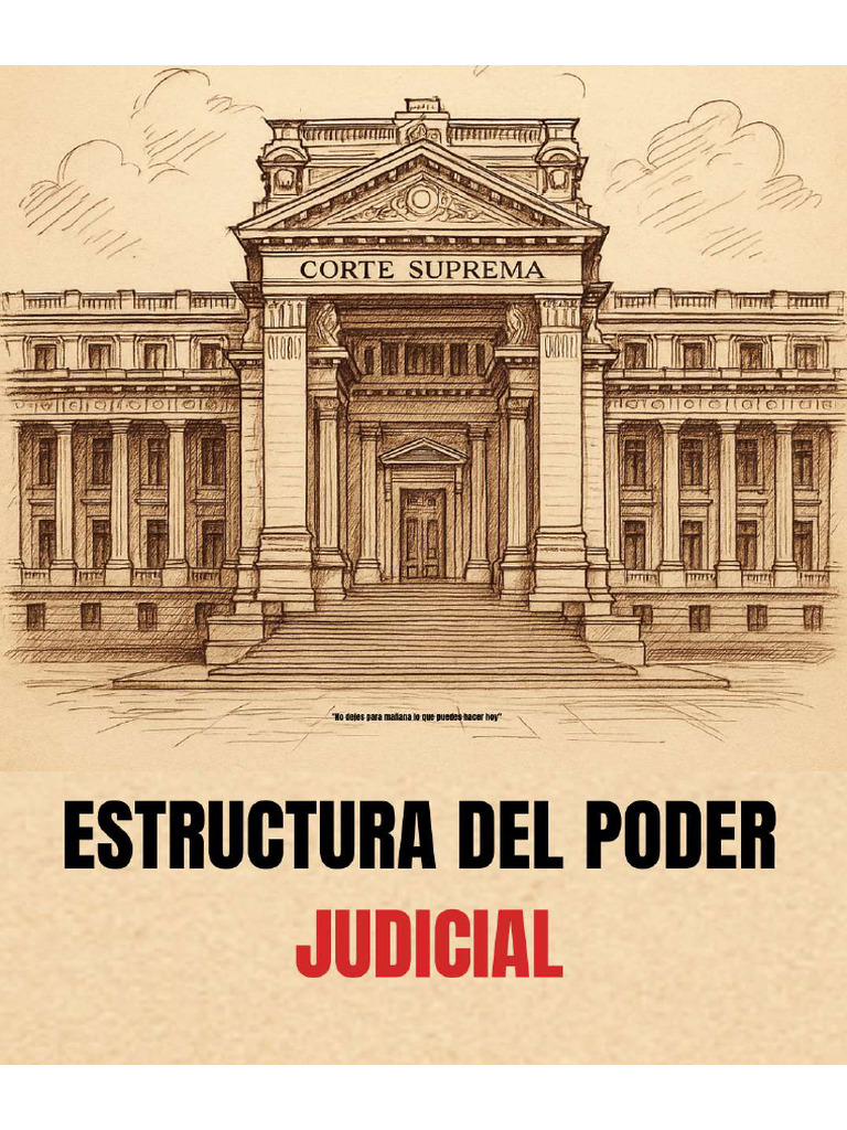Estructura Del Poder Judicial | PDF
