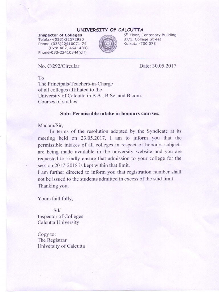 Intake Capacity | PDF