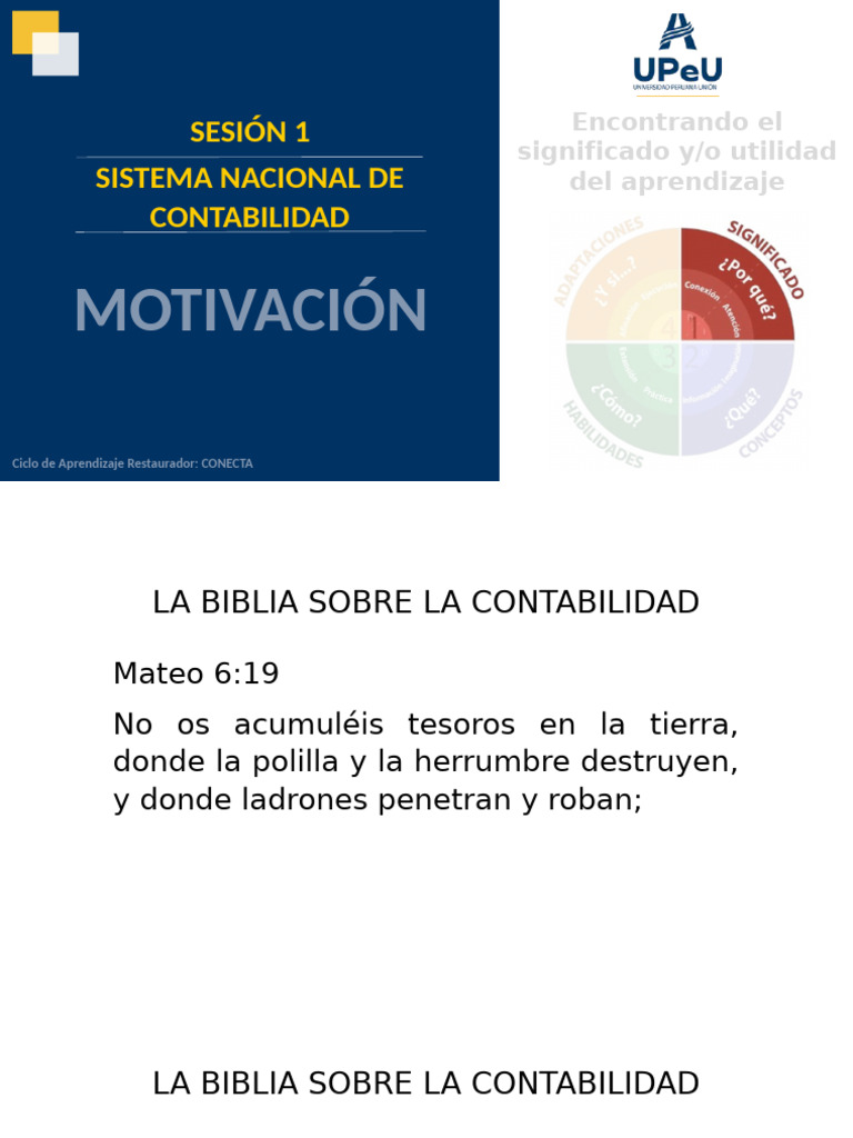 U1 s1 Motivación Sistema Nacional de Contabilidad Yi4qjp3sdi | PDF