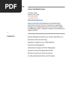 Records Officer Job Description | PDF | Career & Growth | Art