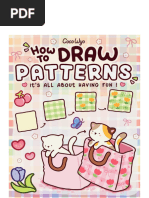 Tiny Daisy - How To Draw Pattern & Practice | PDF | Patchwork