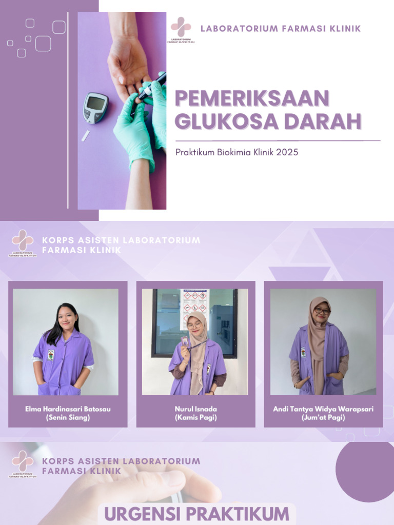 Salinan Dari Asistensi Pemeriksaan Glukosa Darah - 20250525 - 190224 - 0000 | PDF