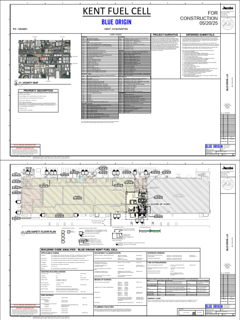 D3839700 - Blue Origin - Kent Fuel Cell - IFC - Drawings | PDF | Wall ...
