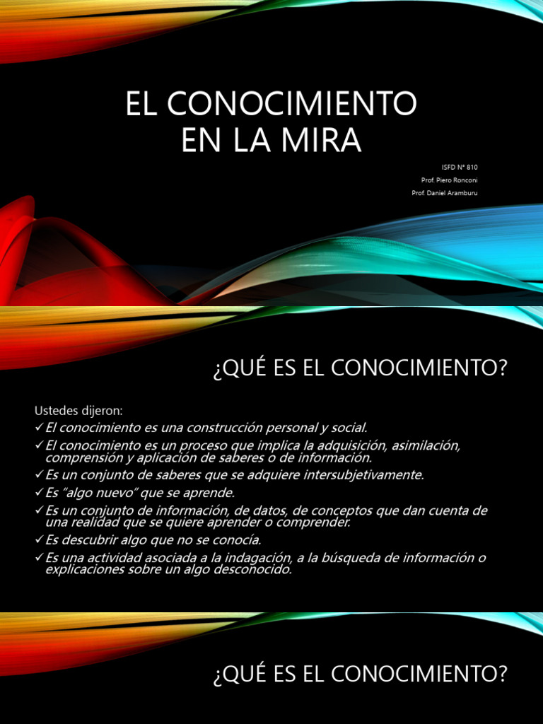 Introduccion Al Conocimiento Del Conocimiento. | PDF | Conocimiento | Ciencia cognitiva