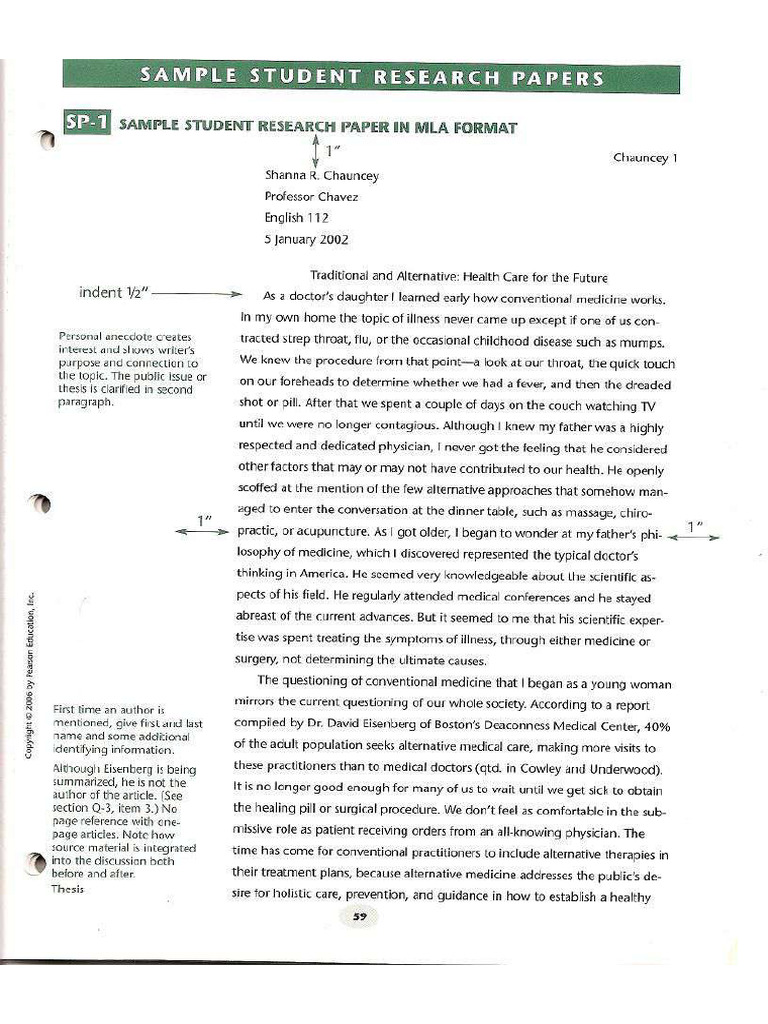 Sample Research Paper 1 | PDF