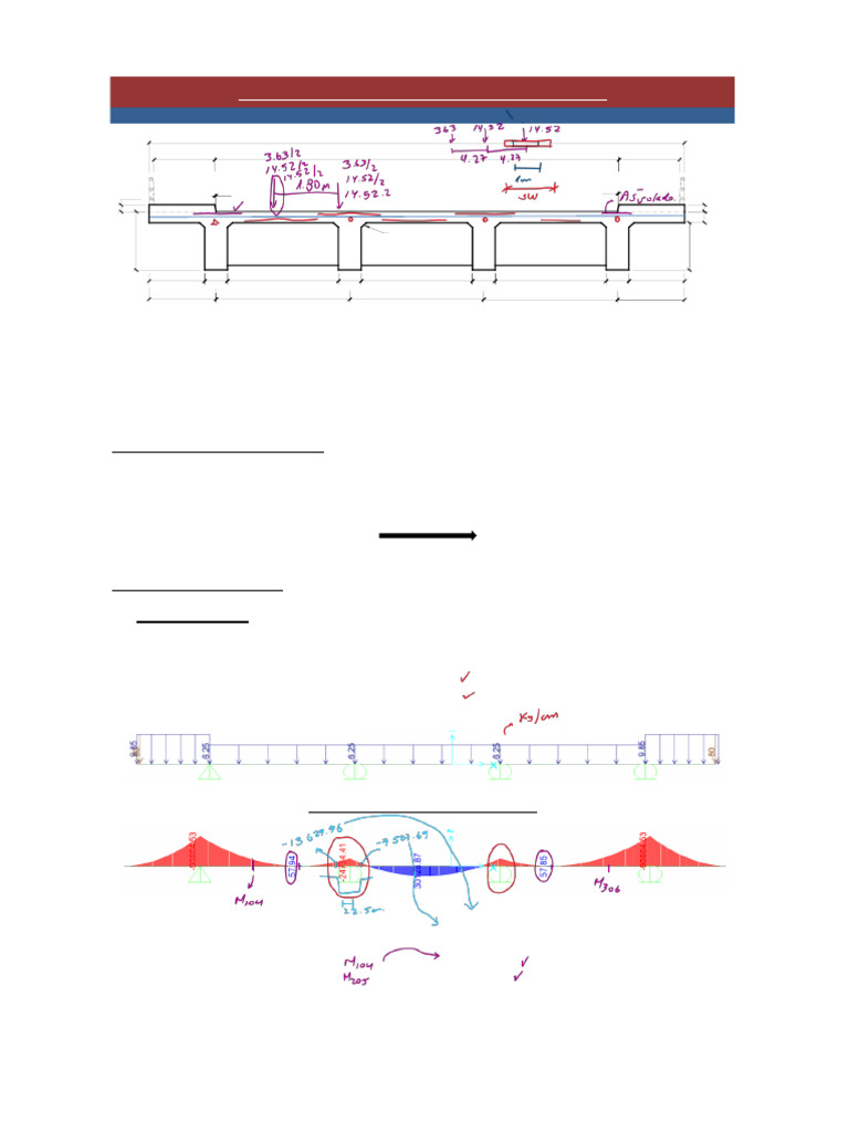 Análisis y Diseño de Puente 2025-I Losa | PDF | Ingeniería de Edificación | Materiales de ...