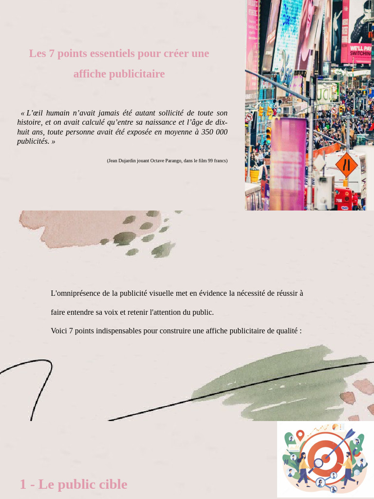 7 Clés pour Créer une Affiche Publicitaire | PDF | Publicité | Affiche