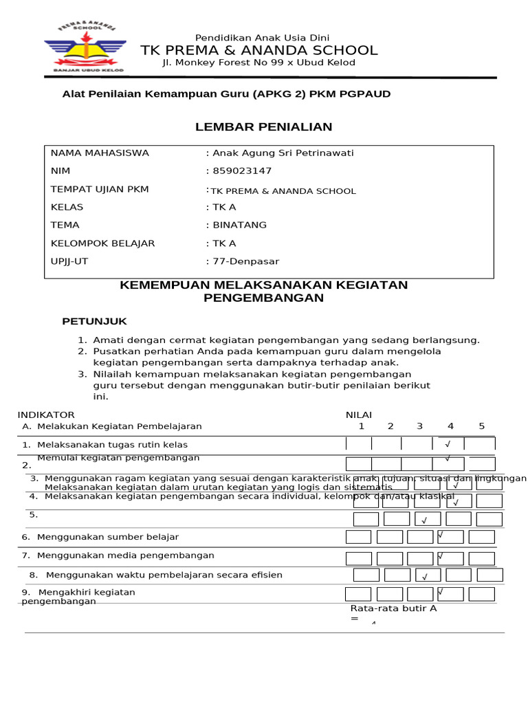 APKG 2 Tema Alam Semesta | PDF