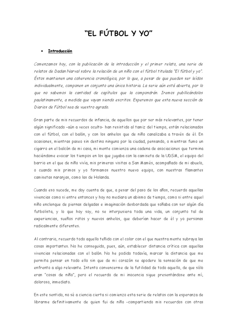 ''El Fútbol y Yo'' | PDF | Defensor (Asociación de Fútbol) | Asociación ...