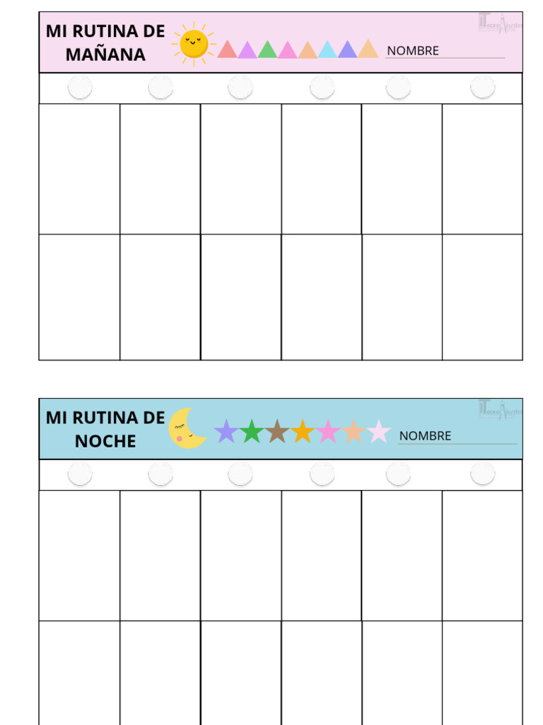 Rutinas Niños | PDF
