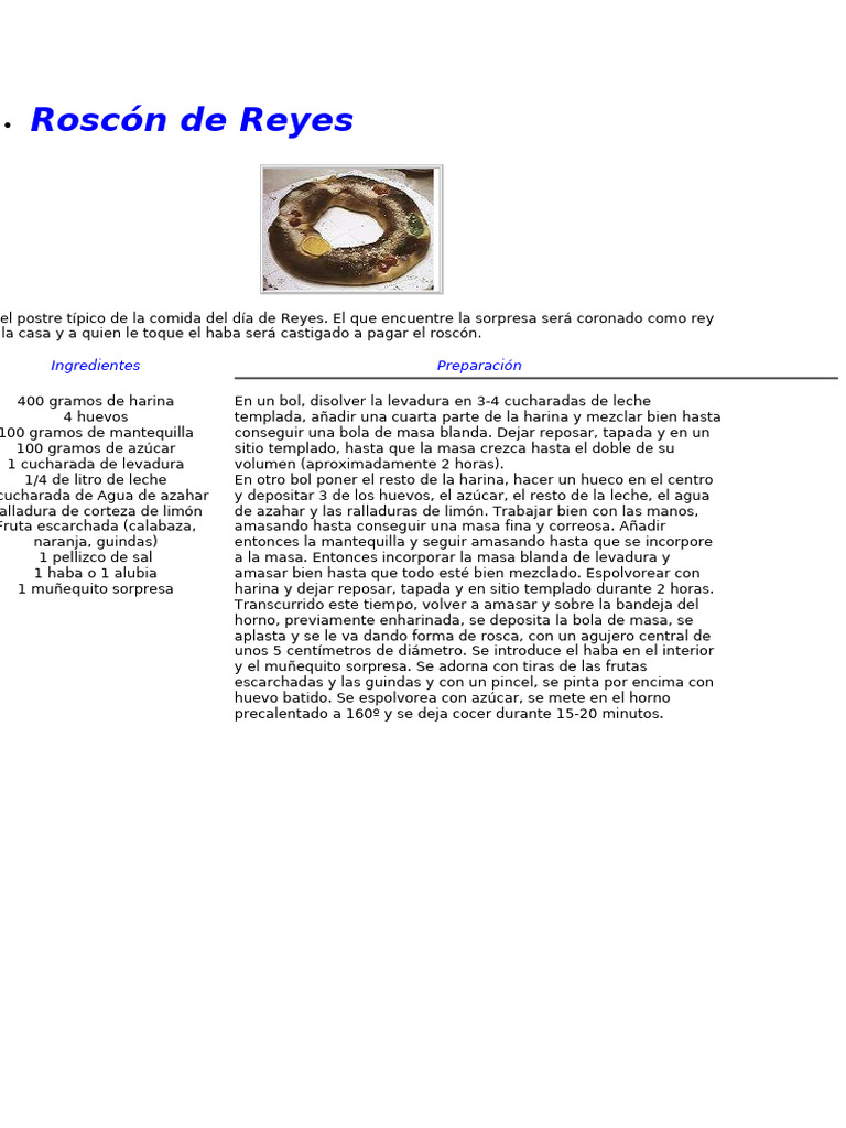 Rosc N de Reyes | PDF